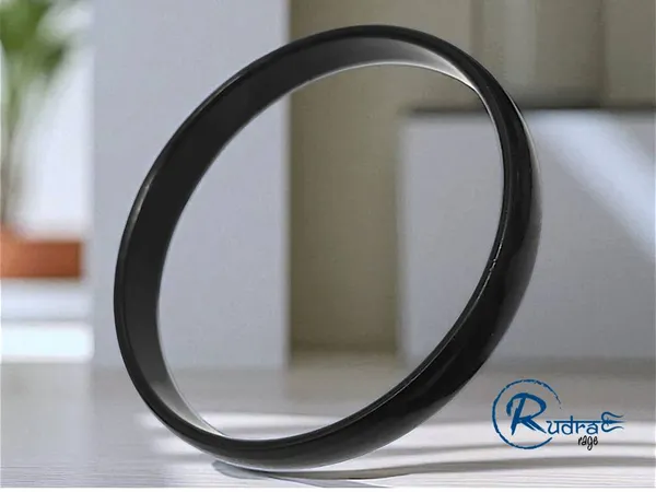 Rudra Rage Sarbloh Pure Iron Sikh Casted Black Punjabi Kada For Men ...