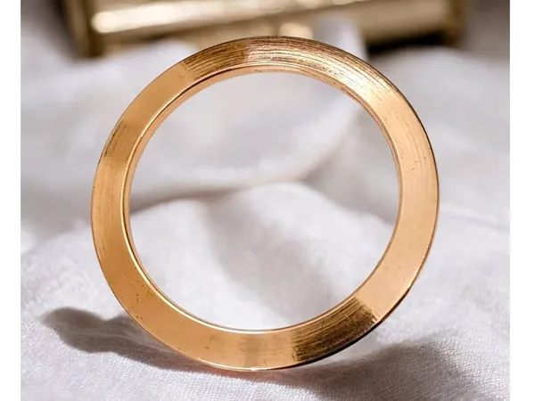 Rudra Rage PURE COPPER PUNJABI CHAKRI TYPE PLAIN KADA FOR MENS 8 MM ...