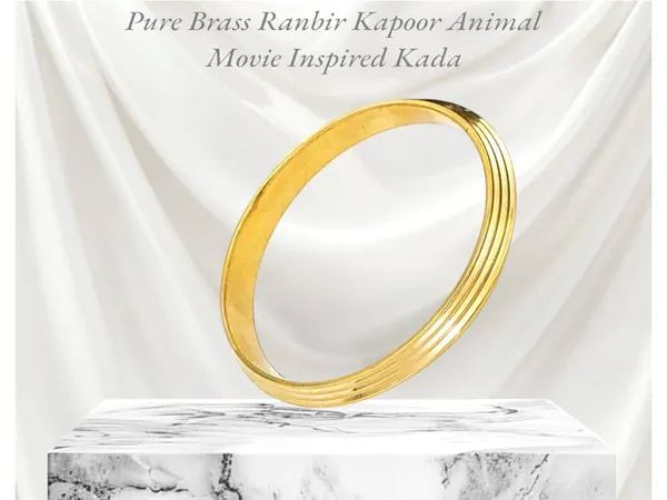 Rudra Rage PURE BRASS RANBIR KAPOOR ANIMAL MOVIE PUNJABI KADA WITH ...