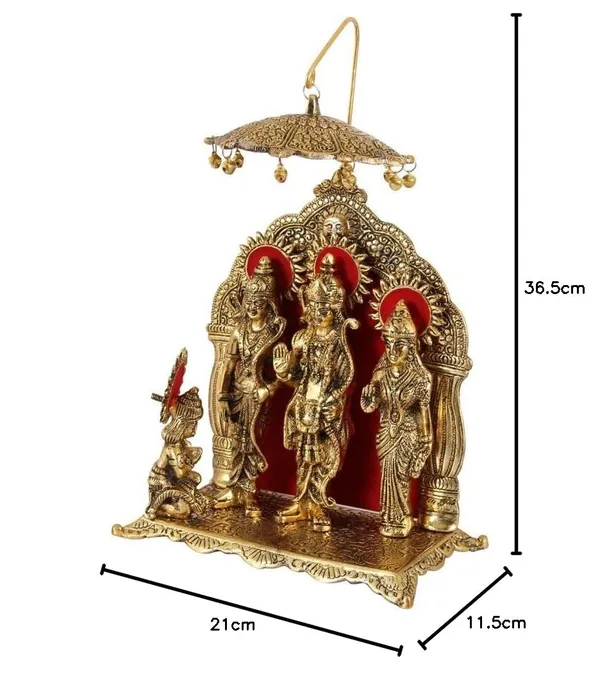 Kridaykraft Shri Ram Darbar Statue in Big Size for Pooja Lord Rama ...
