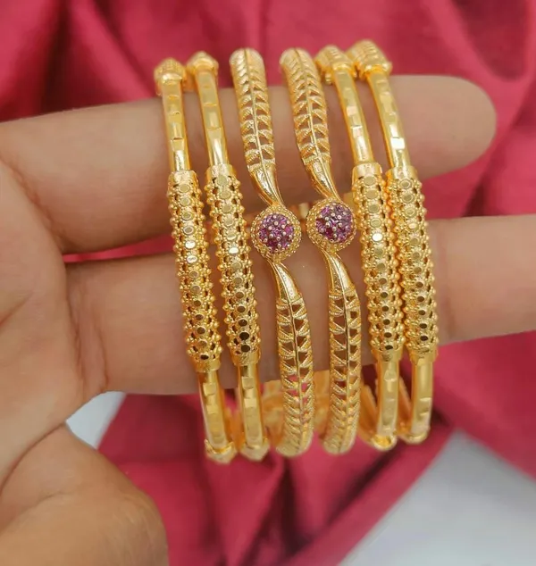 6 gold bangles price store