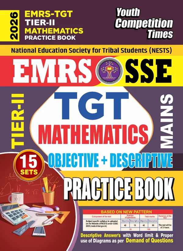 Yctbooks EMRS Tier-II TGT Mathematics Objective & Descriptive Practice ...