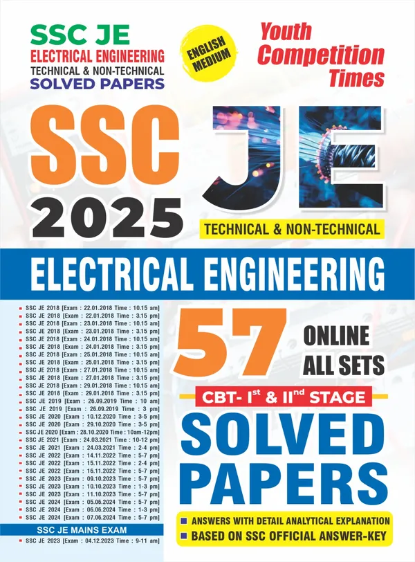 Yctbooks POD) English Medium) SSC JE Electrical Engineering Technicial ...