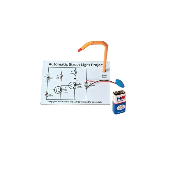 chandnichowkonline.in Automatic Street Light Circuit Science Project ...