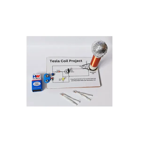 chandnichowkonline.in Tesla Coil Science Project Experiment Kit Working ...