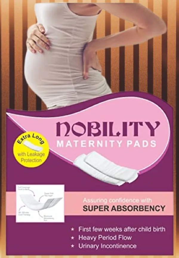 PADS AT HOME Pack Of 12 (2 Packs Of 6 Pc Each) Disposable Maternity ...