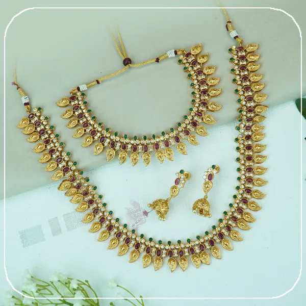 BHARGAV ARTS Allure Graceful Jewellery Combo Sets By Bhargav arts Price ...