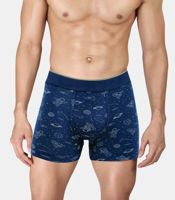 Deon Blue Micromodal Luxury Print Trunk For Men Price in India - Buy ...