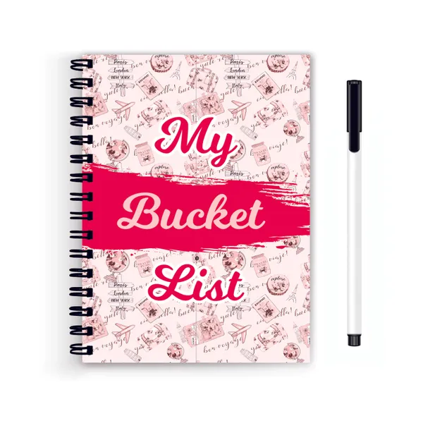 Crafty worth Reusable Wiro Spiral Unruled Notebook Diary Journal My ...