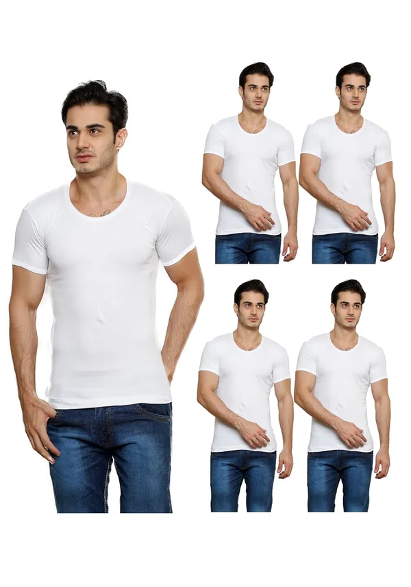 Prince Prince Super Deluxe Vest With Sleeve Cotton Men's Vest Combo ...