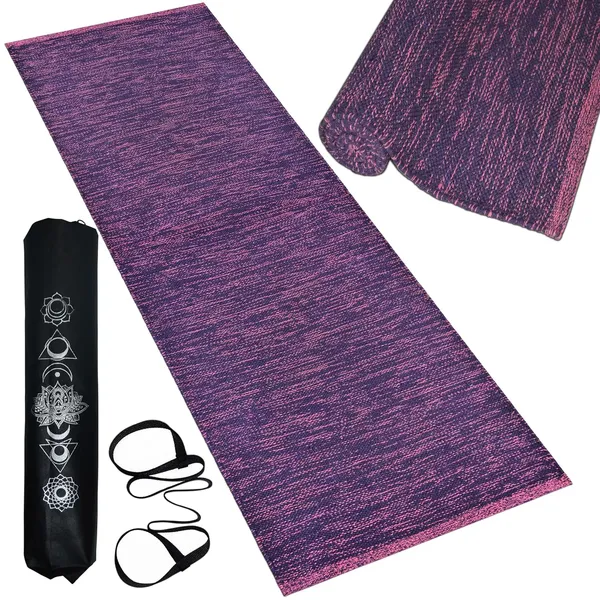 House of Handmade Purple Handmade Knitted Woven Strong Anti-Slip ...