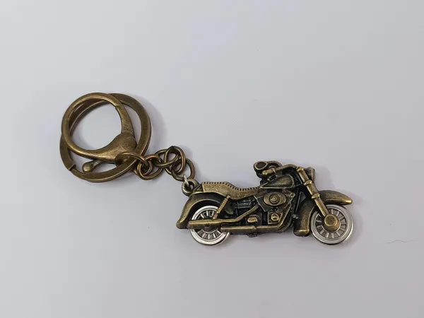Bead and Beyond Golden Premium Bike Keychain | Premium Fade Resistant ...