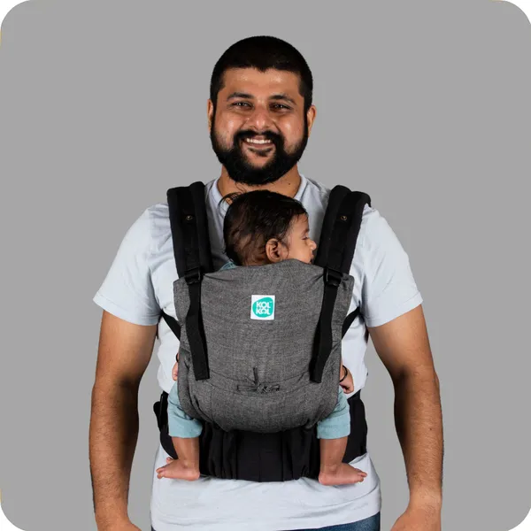 Kol Kol Grey All 3 Positions Adjustable Baby Carrier Price in India ...