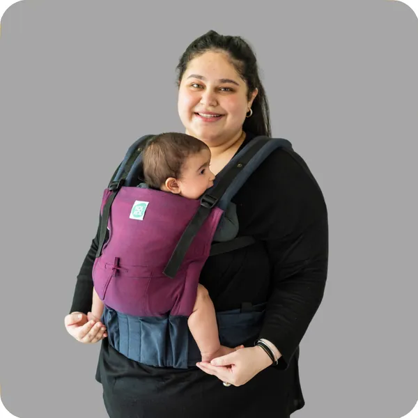 Kol Kol Maroon All 3 Positions Adjustable Baby Carrier Price
