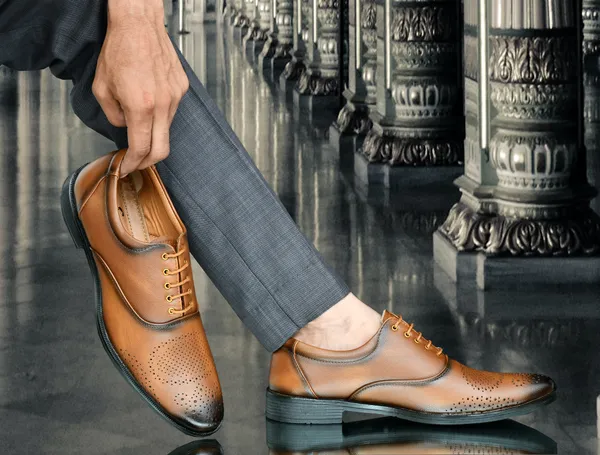 Fav Shoes Tan Premium Comfortable Synthetic Leather Formal Shoes For ...
