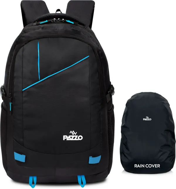 PAZZO Rover 35L Polyester Laptop Backpack with Raincover Price in India - Buy PAZZO Rover 35L ...