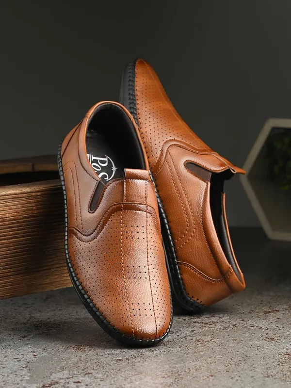 Rising Wolf Classic Synthetic Leather Formal Shoes Elegant Footwear for ...