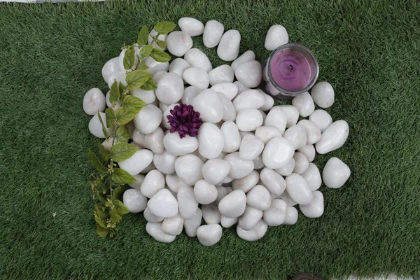 STONESTORIES Pearl White Polished Pebbles - M (20-40mm) Price in India ...