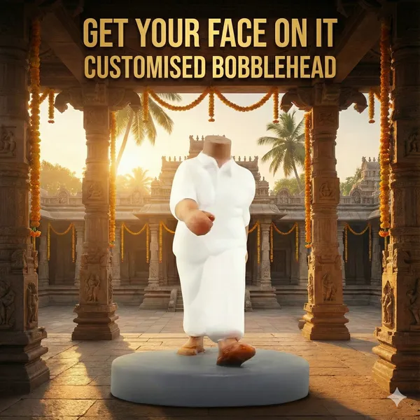 Bobbleheads & More By Insain South Indian Traditional Outfit Bobblehead ...