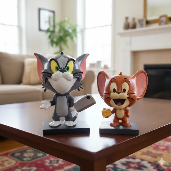 Bobbleheads & More By Insain Tom & Jerry Bobblehead Combo | Cartoon ...
