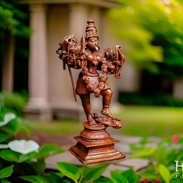 Searchers Paradise Brownish-Orange Copper Idols Of God Kaliamman 5.7 ...