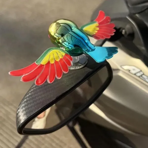 Skandhavi Flying Bird Car Decoration with Flapping Wings, Wind-Powered ...