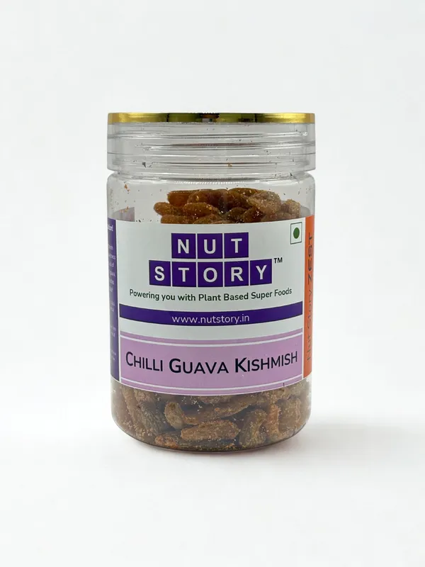 Nut Story Zest Chilli Guava Kishmish – 250G | Spicy & Tangy Flavoured ...