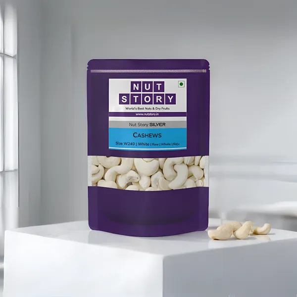 Nut Story Silver Select Cashews W240 – Premium Whole Cashew Nuts (200G) Price in India - Buy Nut ...