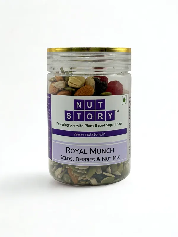 Nut Story Platinum Royal Munch – 250G | Protein-Rich Trail Mix Of Nuts ...