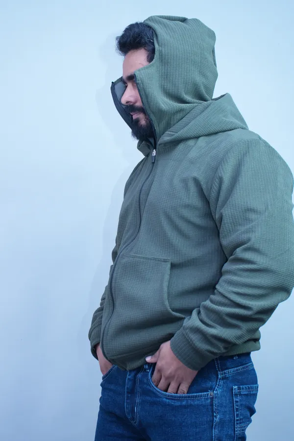 Sewool Green Balaclava Noir Shield Wheelie Bin Hoodie For Men Price in ...