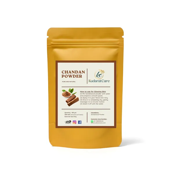 Kudarat Care Chandan Powder/Sandal Wood Powder For Men & Women Price in ...