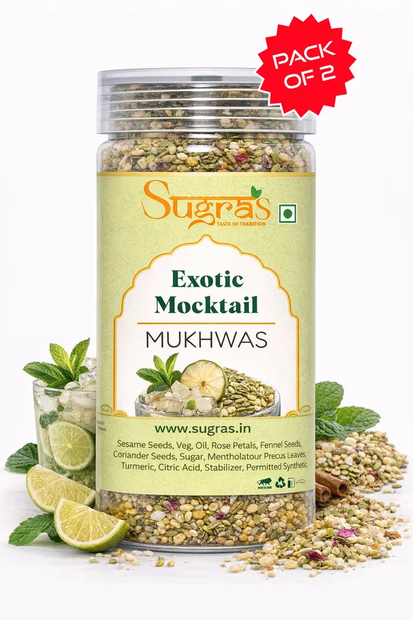 Sugras Foods LLP Pack of 2 Premium Exotic Mocktail Fusion Mukhwas For ...
