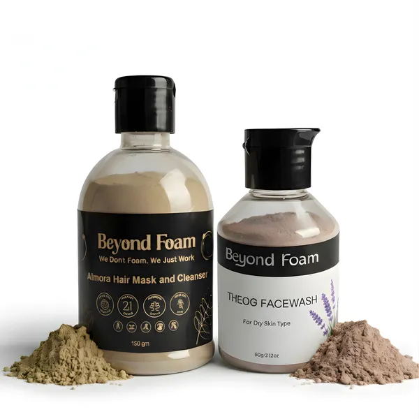 Beyond Store Theog Face Wash (60g, Lavender) + Almora Hair Cleanser ...