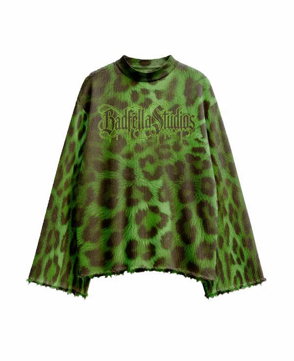 BADFELLA Leopard Print Limited Edition - Forest Green Price in India ...