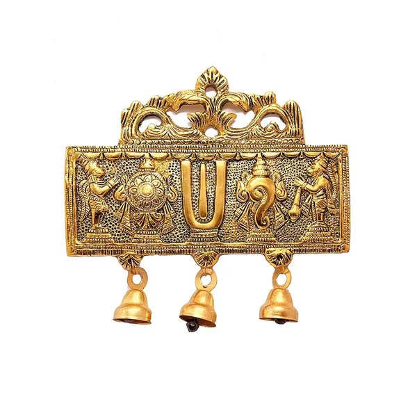 Kridaykraft Wall Hanging Tirupati Balaji Symbol Shankh Chakra Tilak ...