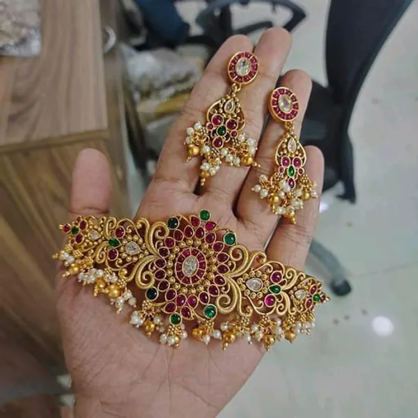 Harikrushna Enterprises Princess Unique Jewellery Sets Price in India ...