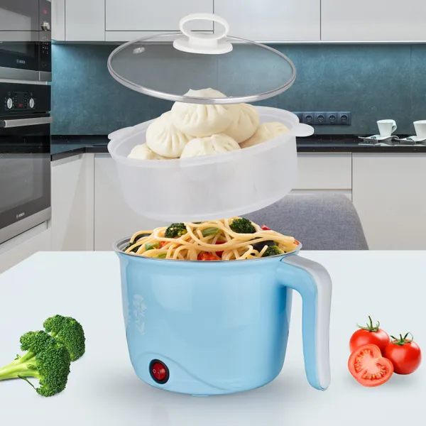 Ayushi Enterprise Portable Electric Cooking Pot, Mini Cooker for Travel ...