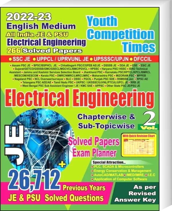 Yctdigital JE Electrical Engineering Volume-2 Chapt.Sol.(Engl.Med.)2023-24 Price in India - Buy ...